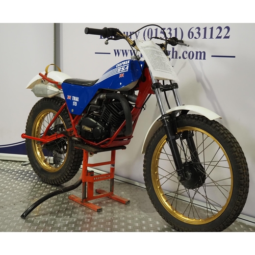 Chapman BSA trials motorcycle. 1981. 175cc Frame No. TR018 Engine No ...