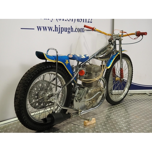 Jawa speedway motorcycle. Frame No. N-0343 This is a Jawa speedway bike ...