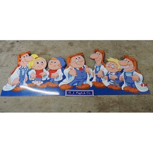 Perspex Tetley Tea sign