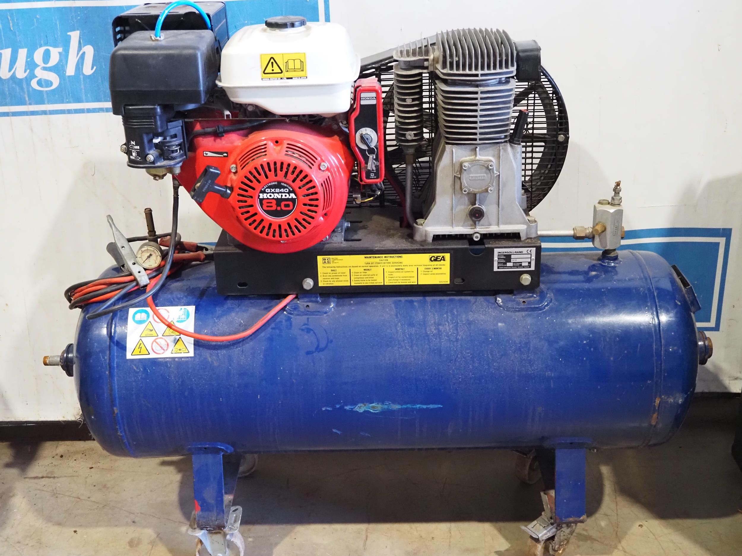 Ingersoll-rand 8hp 150L compressor