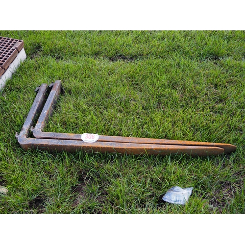Pair of pallet tines