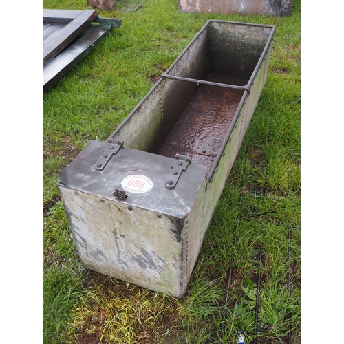 Galvanised water trough 6ft