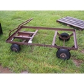 4 Wheel trolley chassis