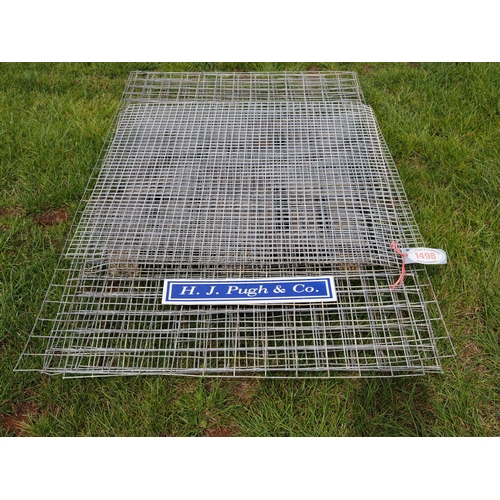 Galvanised mesh sheets - 9