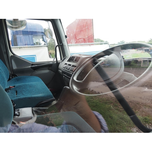DAF LF lorry with livestock box. Reg. MM51 XZS. Keys in office