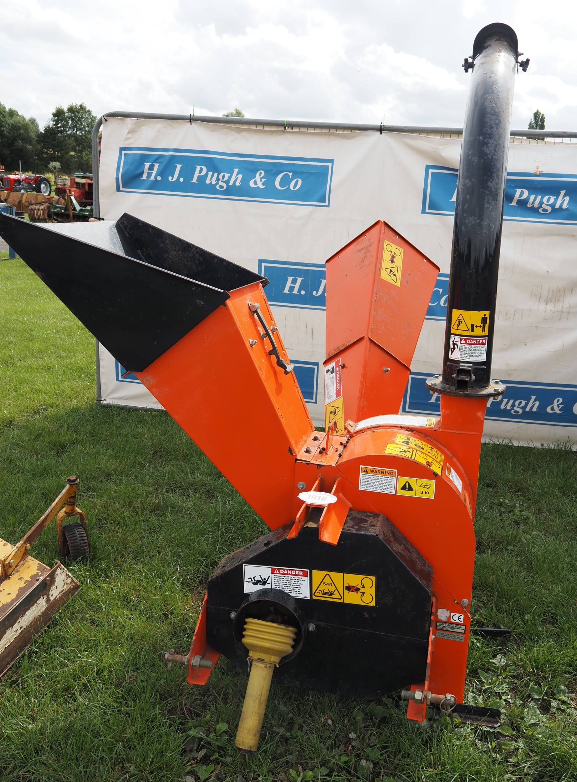 Bear Cat 73554 PTO shredder. Proceeds to St Richards Hospice