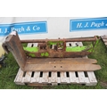 Merlo headstock and pallet tines