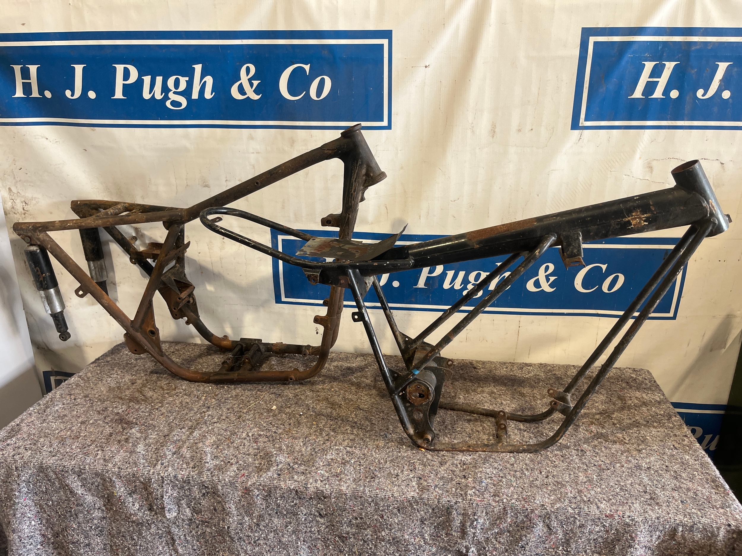 AJS Stormer frame and 1 other