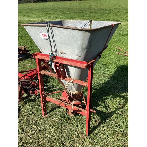 Teagle fertilizer spinner