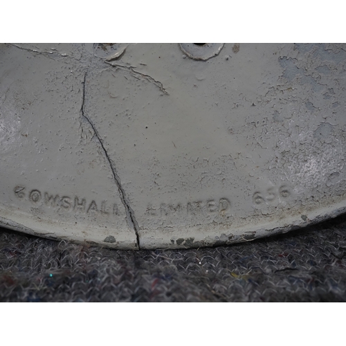 Cast aluminium road sign - National Speed Limit, with reflectors 18 ...