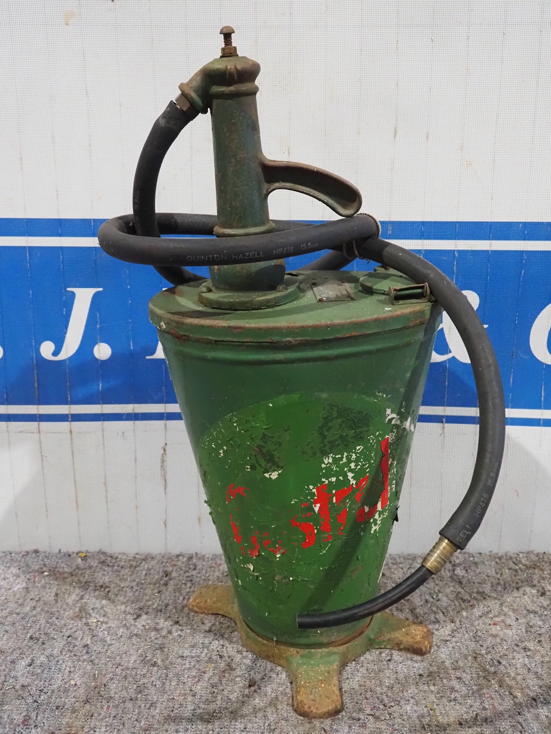 Castrol oil dispenser