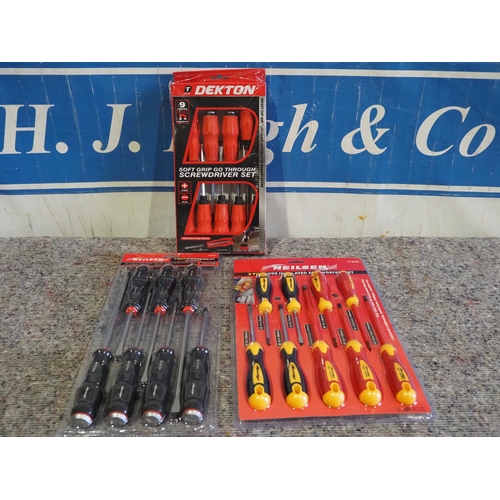 Screwdrivers sets - 3