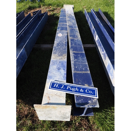 Steel posts 3m x205x205 - 2