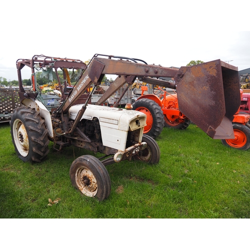 David Brown 780 Selectomatic tractor. 12 speed gearbox. C/w cab frame ...