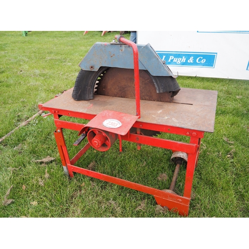 Denning of Chard sawbench