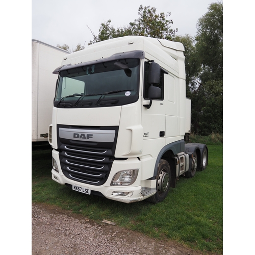 DAF Euro GVW44 lorry. Fleet upgrade. Reg. MX67 LSC. V5 and keys in office