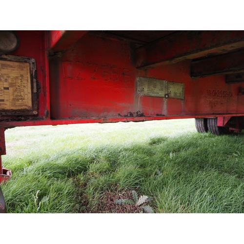 Triple axle step frame trailer 42ft