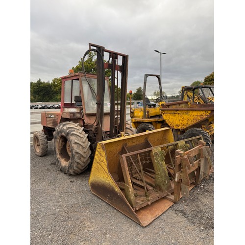 Manitou MB25 forklift. Runs and drives. Showing 2264 hours. Driven 25 ...