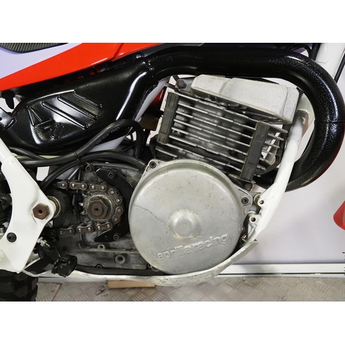 Aprilia TXR trials bike. 1987. 300cc. Frame No. TX 311 M/1 DGM 51952 OM ...