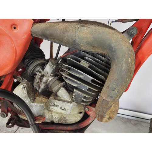 Maico MC125 motocross bike project. 1978. 124cc Frame No. 335758 Engine No. 335168/83 Dry stored for