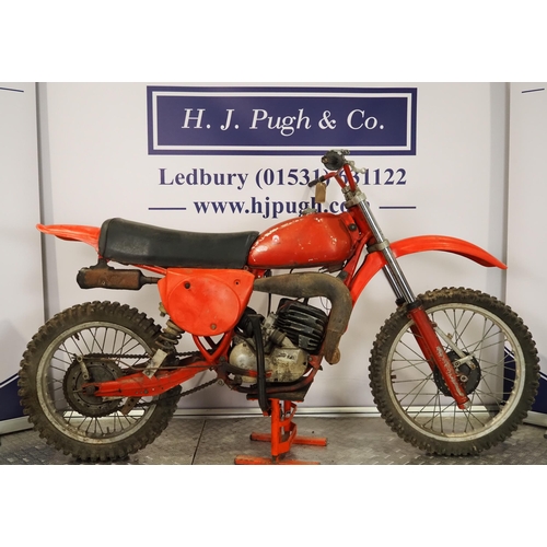 Maico MC125 motocross bike project. 1978. 124cc Frame No. 335758 Engine No. 335168/83 Dry stored for