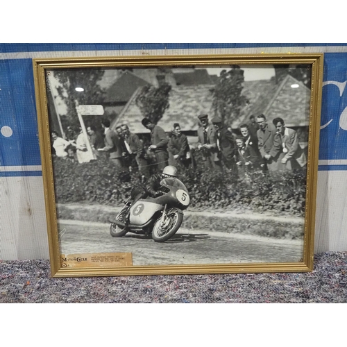 Original TT motorcycle picture "Gary Hocking 1960"