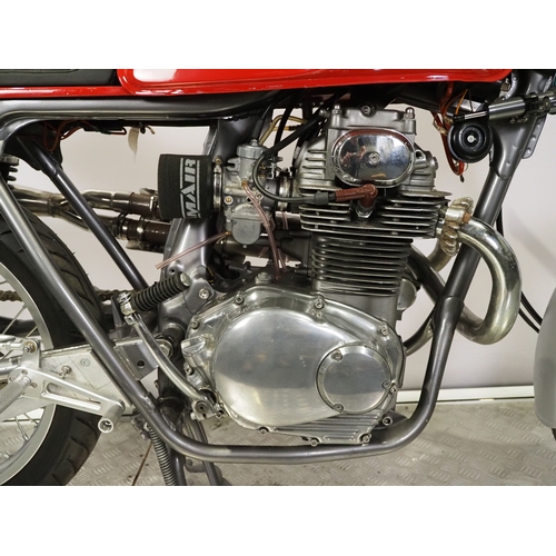 Honda CB350 race bike. 1972. 350cc Frame No. CL350-5000169 Engine No ...