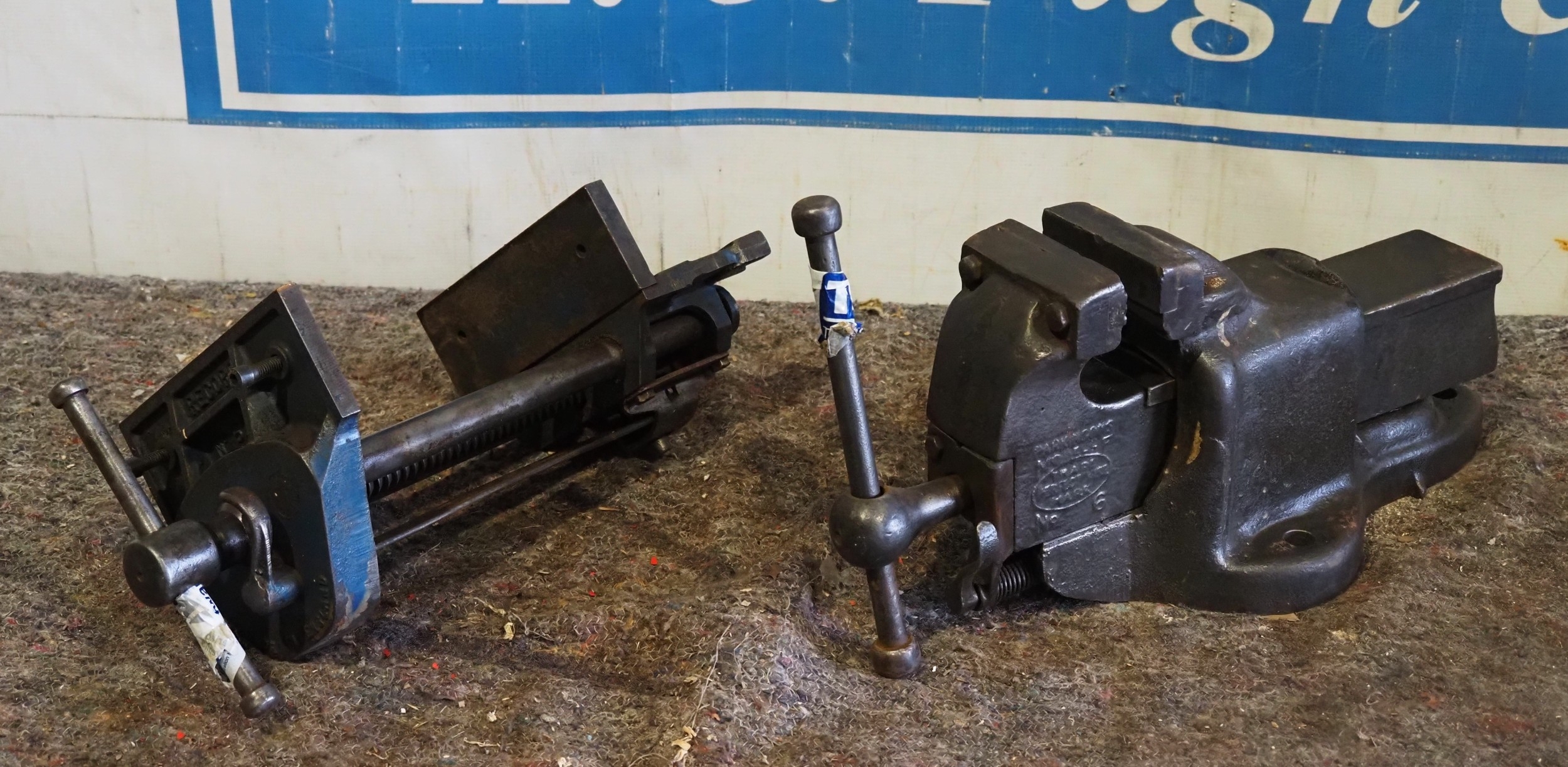 Parkinsons no. 6 quick release vice and Record no. 52E quick release ...
