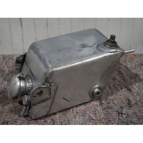 Manx Norton featherbed central alloy oil tank
