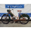 Phillips Gadabout autocycle project. Fitted with 49cc Rex engine. No docs.