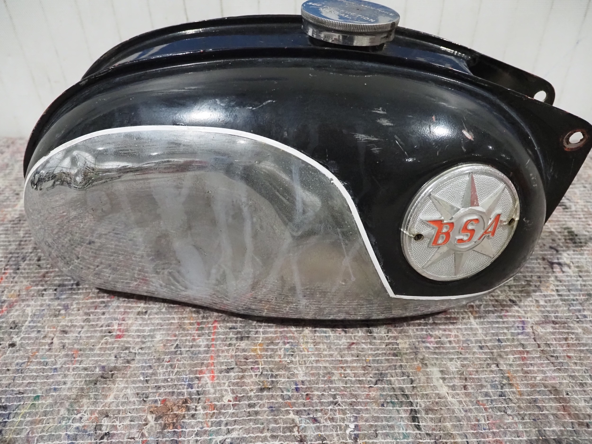 BSA D14 Bantam fuel tank