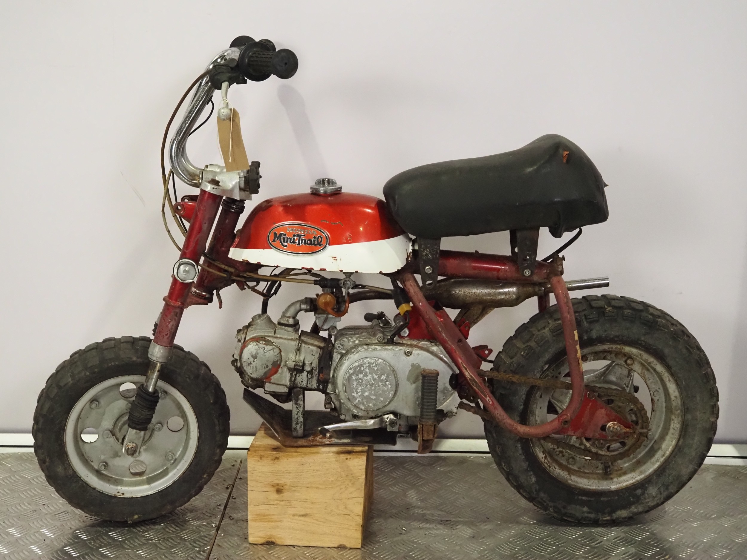 Honda Z50 mini trail monkey bike project. Gears select. Frame No. Z50A ...