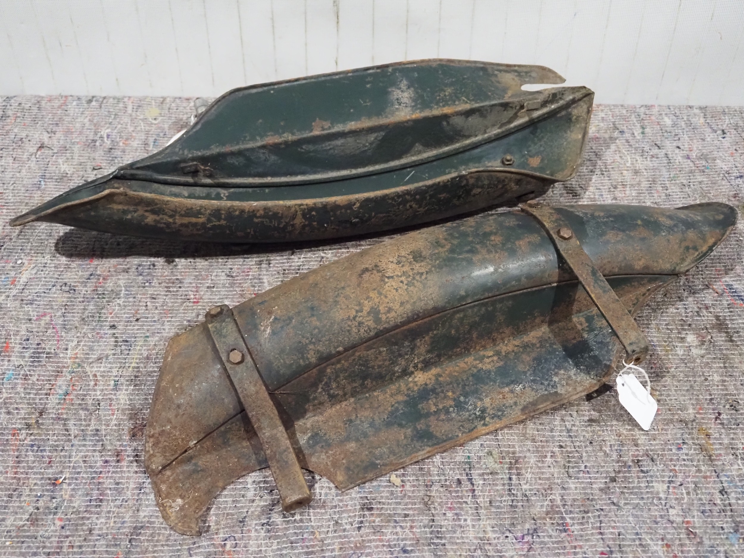 Francis Barnett leg shields