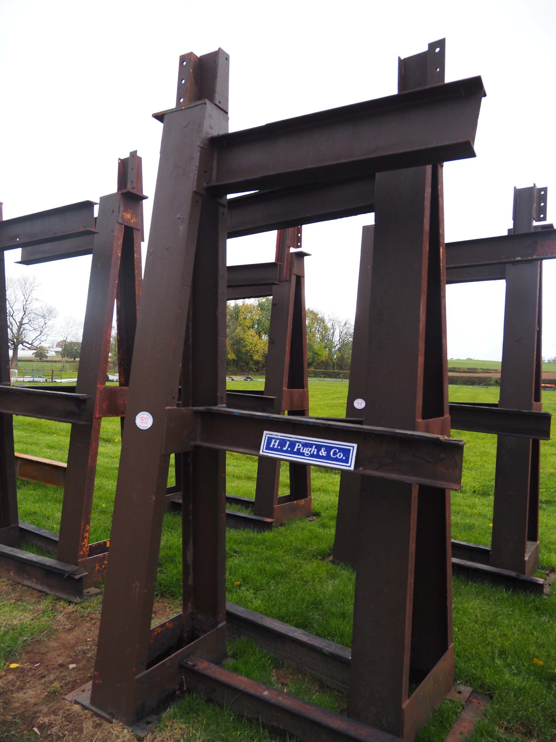 Steel racks 3m x 1.55 overall - 2