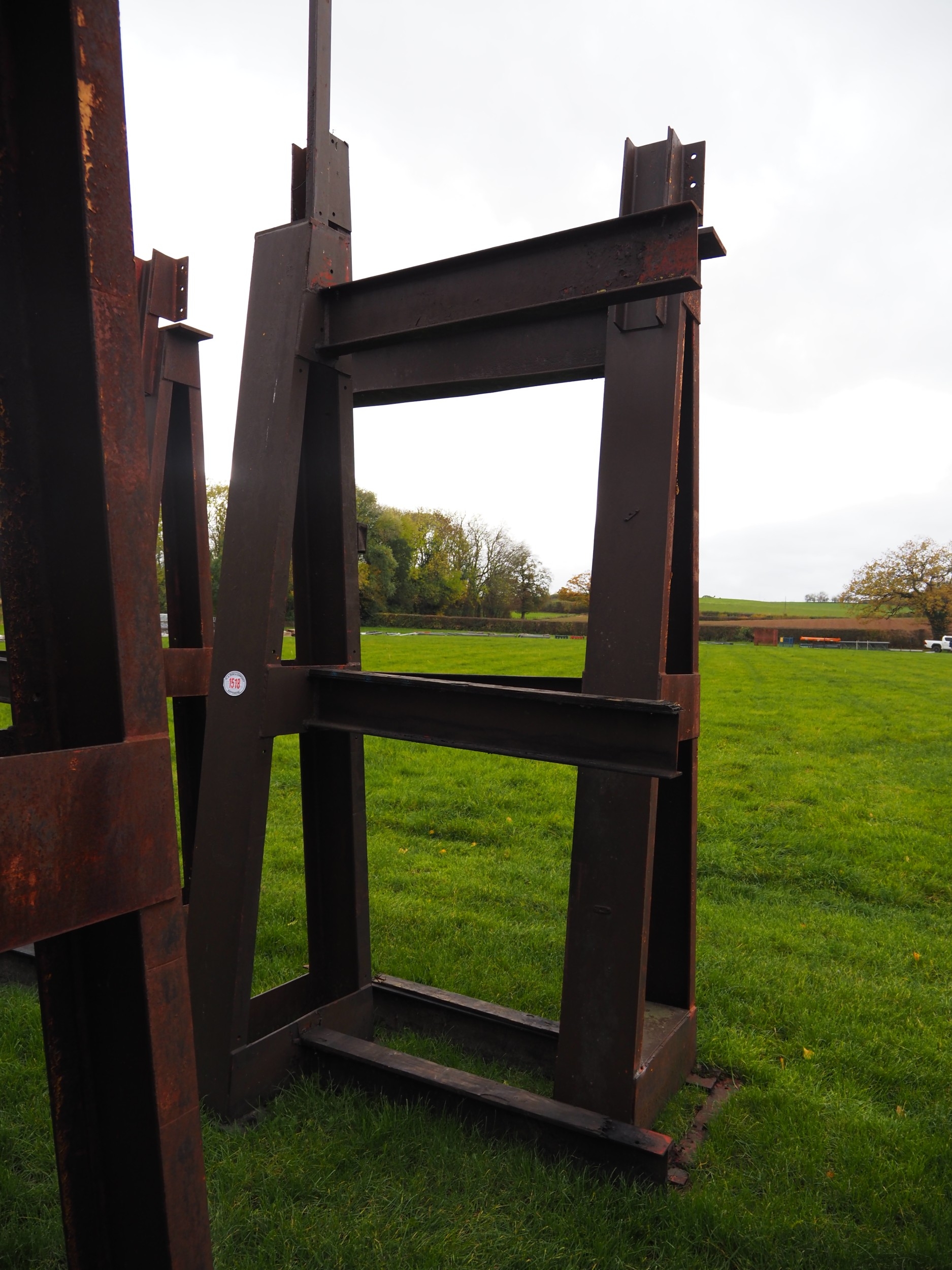 Steel racks 3m x 1.55 overall - 2