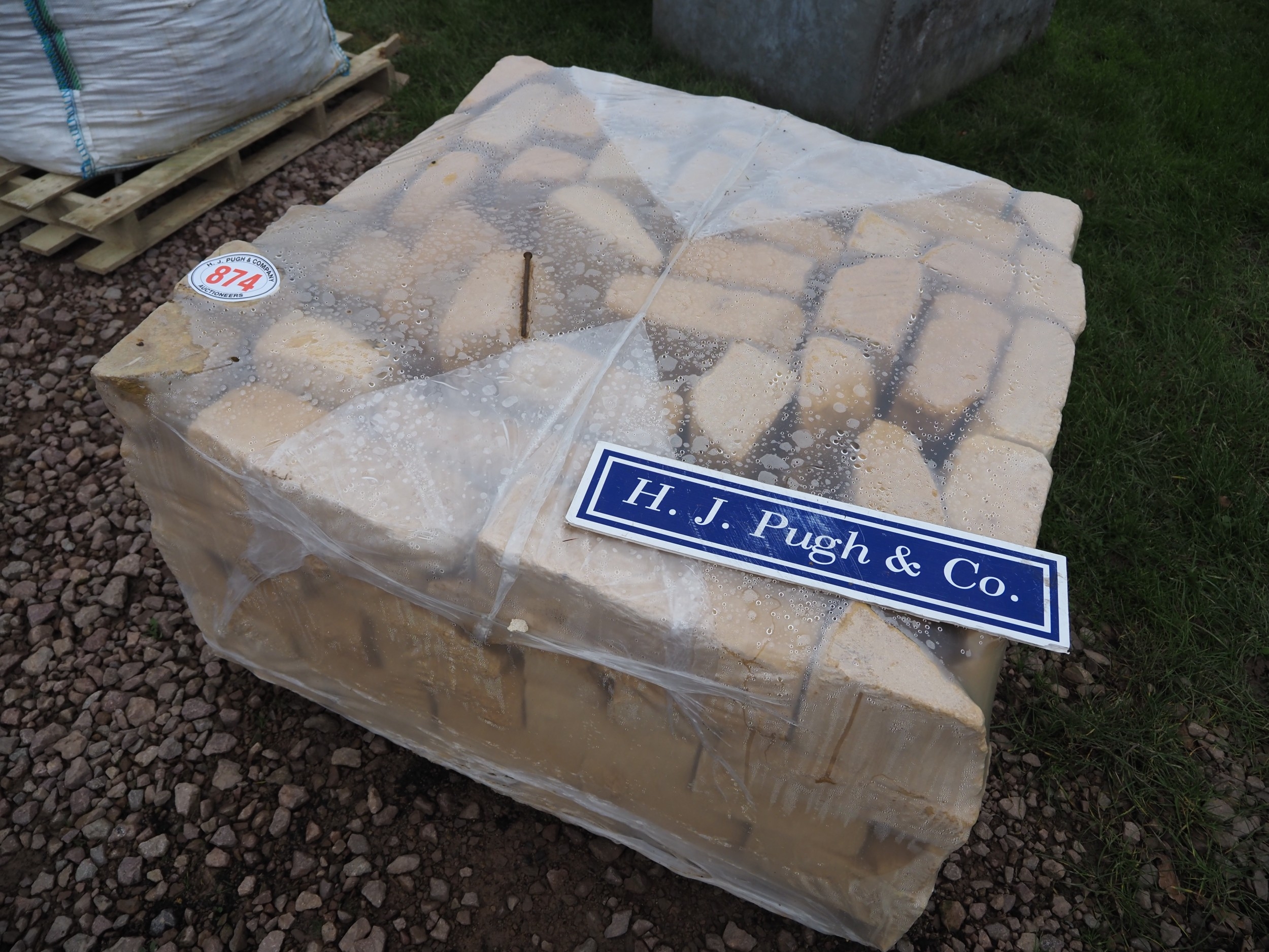 Pallet of Cotswold bricks