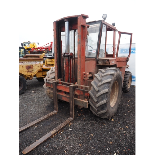Manitou forklift. Driven 20 miles to sale site. Key in office