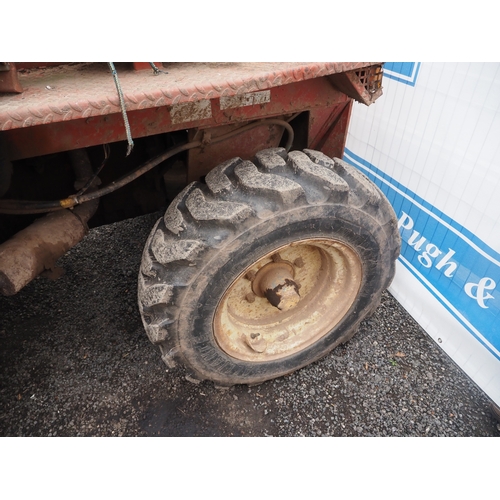Manitou forklift. Driven 20 miles to sale site. Key in office