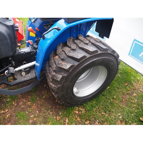 Solis 20 compact tractor. C/w power loader, bucket and rollbar. Showing ...
