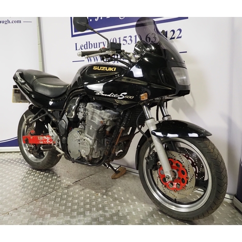 Suzuki GSF600 S-X Bandit motorcycle. 1999. 599cc Vendor states the ...