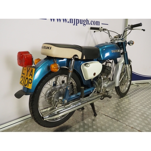 Suzuki B120 motorcycle. 1975. 118cc Runs and rides, last ridden in June ...