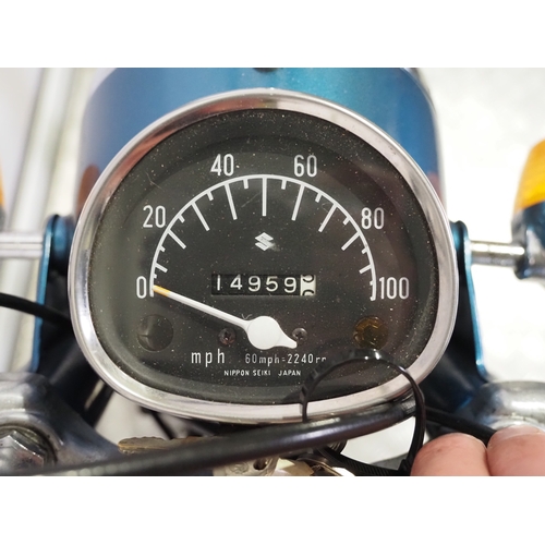 Suzuki B120 motorcycle. 1975. 118cc Runs and rides, last ridden in June ...