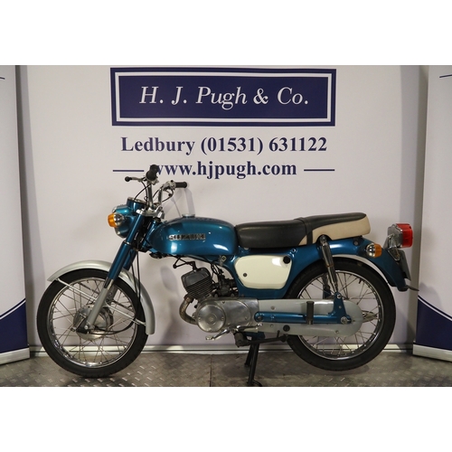Suzuki B120 motorcycle. 1975. 118cc Runs and rides, last ridden in June ...