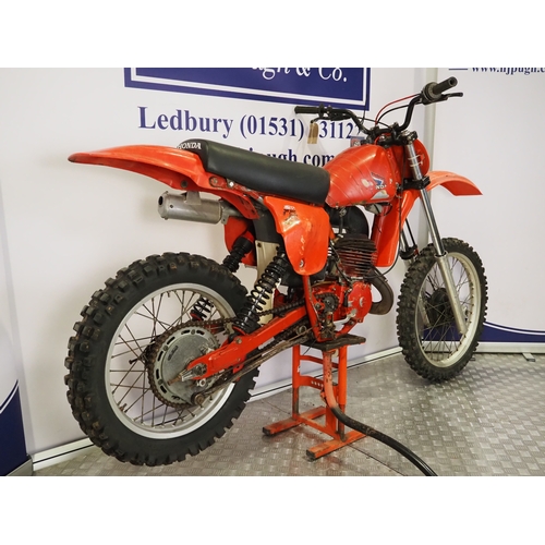 Honda CR250 Elsinore motocross bike. 1979. 250cc Frame No. CR250R ...