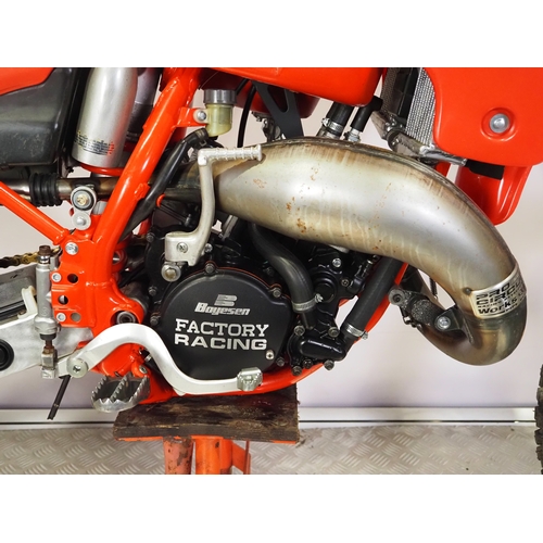 Honda CR125 motocross bike. 1989. 125cc Frame No. JH201E010-KM004081 ...