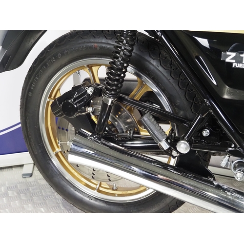 Kawasaki Z1000H motorcycle. 1980. 1015cc Frame No. KZT00H-000358 Engine ...