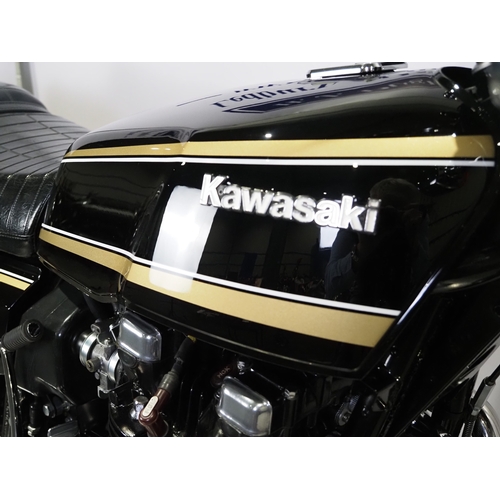 Kawasaki Z1000H motorcycle. 1980. 1015cc Frame No. KZT00H-000358 Engine ...