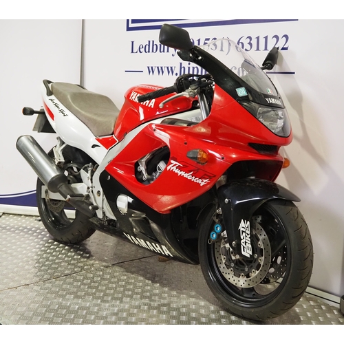 Yamaha YZF600 Thundercat motorcycle. 1997. 599cc Engine runs. Reg. P73 ...