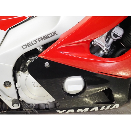 Yamaha YZF600 Thundercat motorcycle. 1997. 599cc Engine runs. Reg. P73 ...