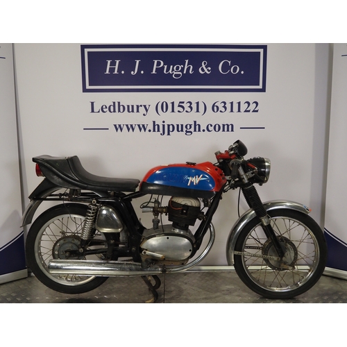 MV Augusta GTL motorcycle. Frame no. MVGTL 658442 Engine no. MV-656454 ...